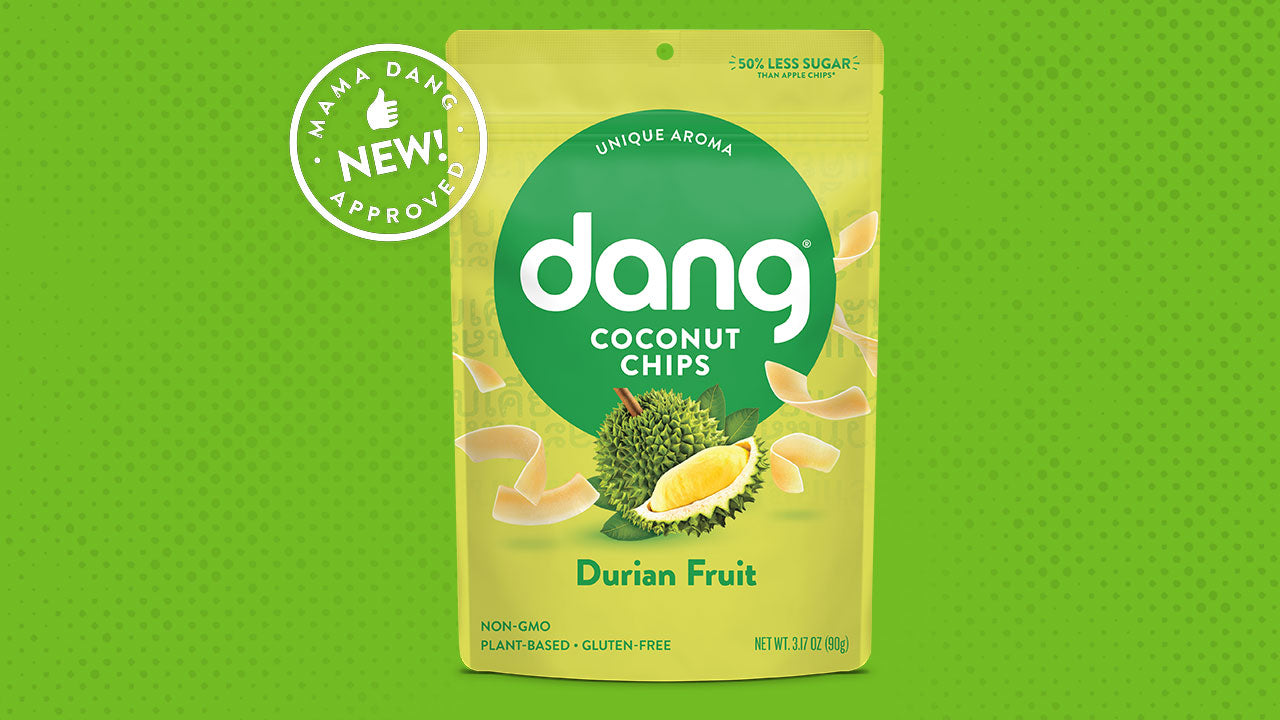 Dang Launches New Durian Flavored Coconut Chip – Dang Foods